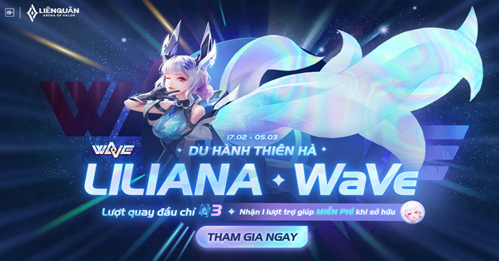 Nhận ngay skin Liliana WaVe cùng sự kiện Du Hành Thiên Hà - QuanTriMang.com