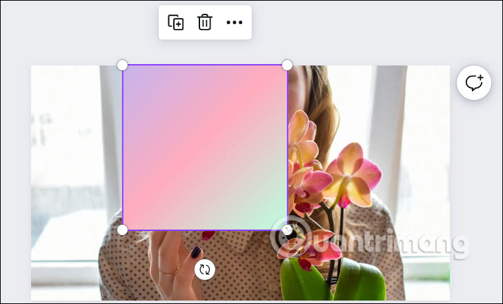 Cách Tạo Màu Gradient Trong Suốt Cho ảnh Trên Canva