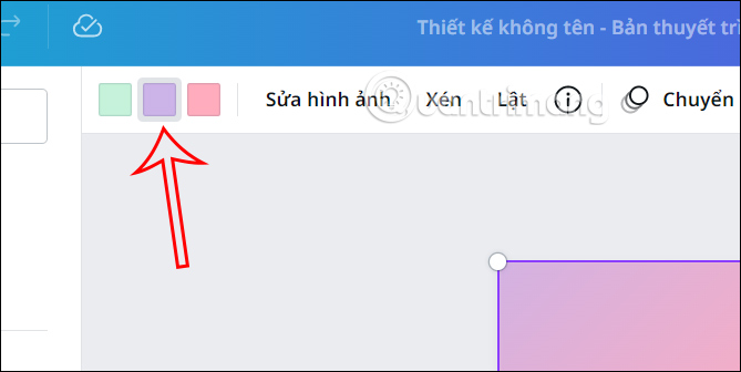 Cách Tạo Màu Gradient Trong Suốt Cho ảnh Trên Canva