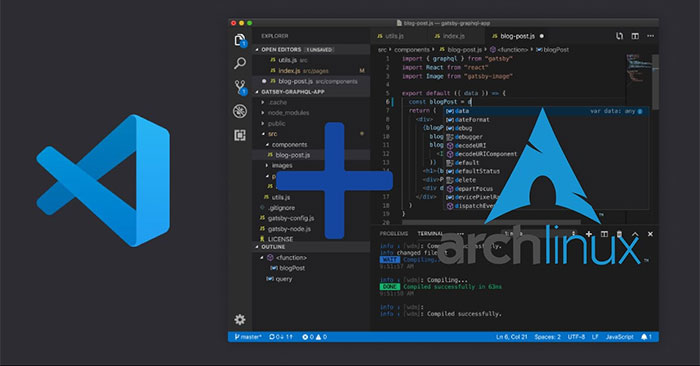 Cách cài đặt Visual Studio Code trên Arch Linux - QuanTriMang.com