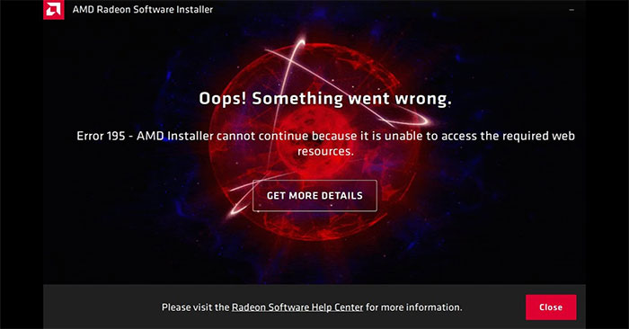 Cách khắc phục lỗi AMD 195 "Software Installer Cannot Continue" trên ...