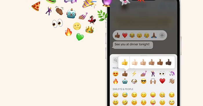 Cách thả biểu tượng cảm xúc tin nhắn WhatsApp - QuanTriMang.com