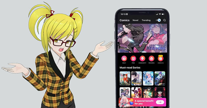 6 ứng dụng manga hay nhất cho Android và iOS - QuanTriMang.com