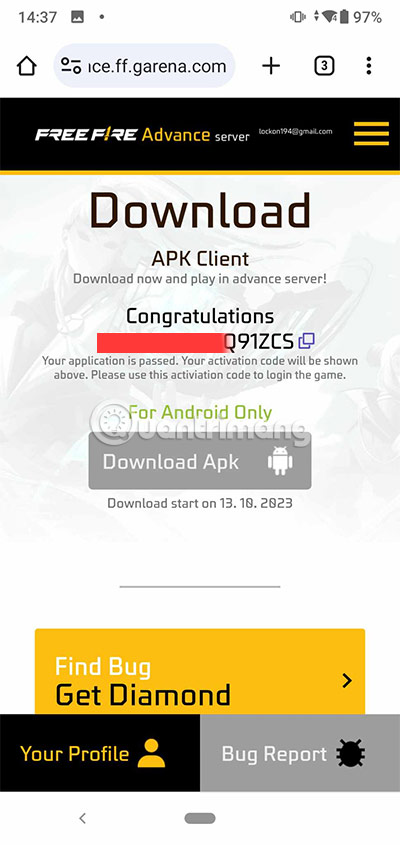 Tải Free Fire OB44, Free Fire Advance Server chính thức - QuanTriMang.com