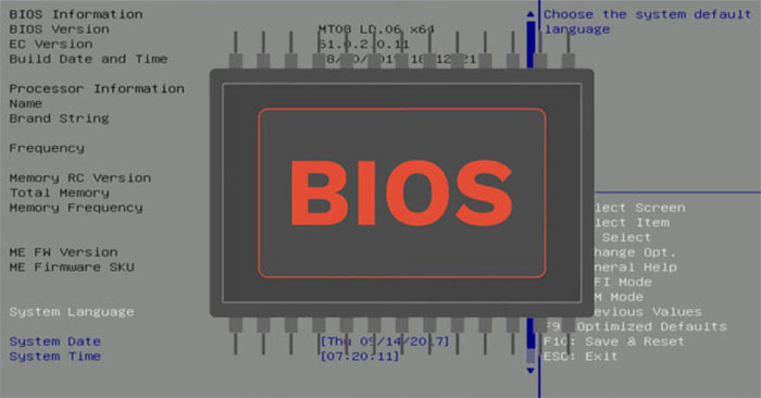 Hiển thị thông tin BIOS trên Windows 10 bằng Command Prompt ...