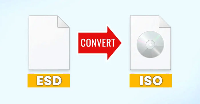 File ESD là gì? Cách chuyển đổi file ESD thành ISO trên Windows