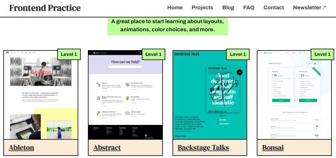 TOP web có dự án HTML và CSS thực tế cho người mới bắt đầu - QuanTriMang.com