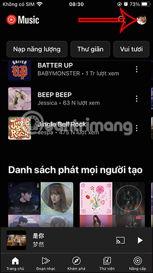 Hướng dẫn xem YouTube Music Recap 2023 - QuanTriMang.com