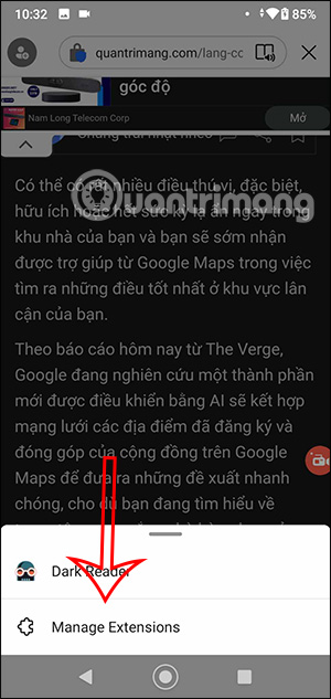 Cách cài đặt extension Microsoft Edge trên Android - QuanTriMang.com