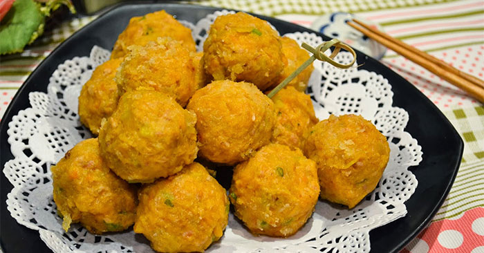 Hướng dẫn làm cá viên chiên bí đỏ vô cùng đơn giản - QuanTriMang.com