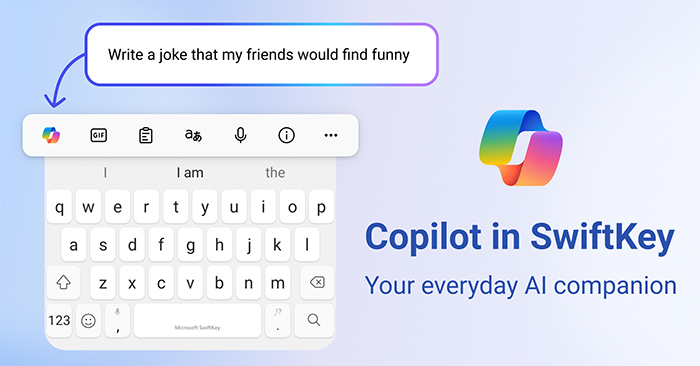 Hướng dẫn sử dụng Copilot trên bàn phím Microsoft SwiftKey ...