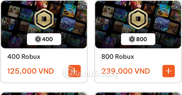 Cách nạp Robux Roblox VNG - QuanTriMang.com