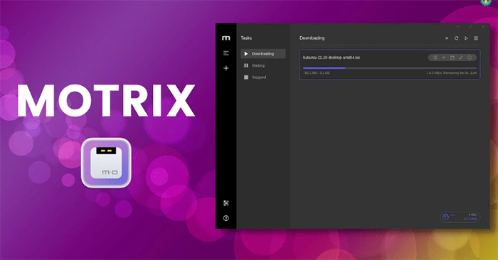 Cách dùng Motrix Download Manager tải file Windows - QuanTriMang.com