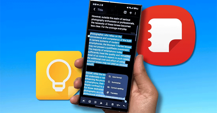 Lý do nên từ bỏ Google Keep để chuyển sang Samsung Notes - QuanTriMang.com