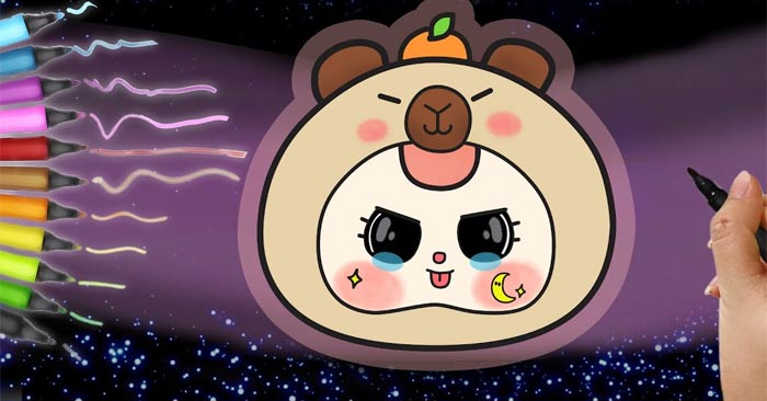 Tuyển tập tranh vẽ Baby Three có hướng dẫn từng bước - QuanTriMang.com