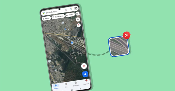Hướng dẫn tắt chế độ xem vệ tinh khi mở Google Maps - QuanTriMang.com