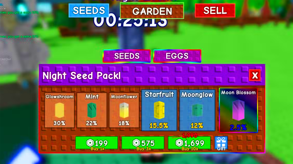 Cách nhận Gói Hạt Giống trong Grow a Garden - QuanTriMang.com