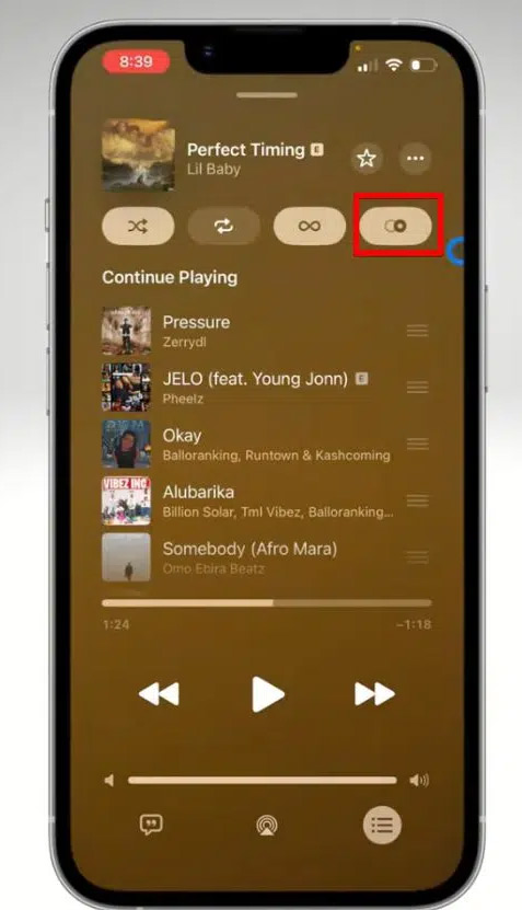 Cách bật AutoMix trong Apple Music trên iOS 26 - QuanTriMang.com