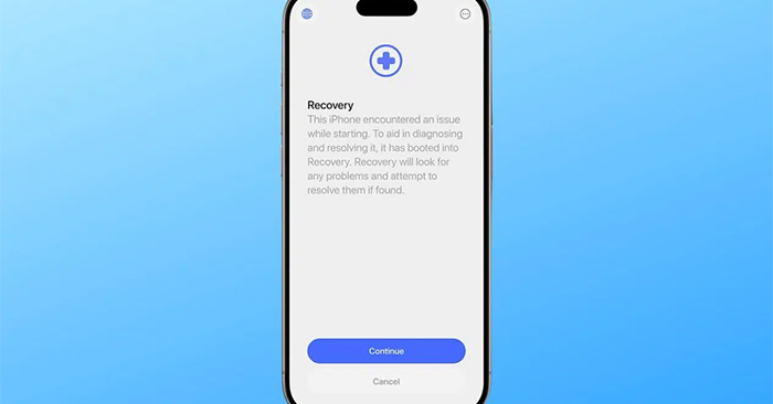 Hướng dẫn dùng Recovery Assistant khôi phục iPhone - QuanTriMang.com