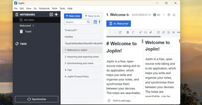 Joplin - QuanTriMang.com