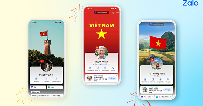 Chào mừng Đại lễ 2/9 với bộ giao diện Zalo Tự hào Việt Nam - QuanTriMang.com