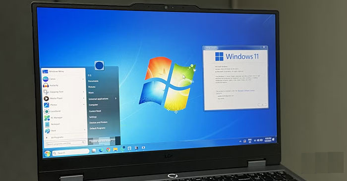 Cách làm Windows 11 trông giống Windows 7 - QuanTriMang.com
