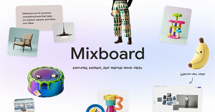 Google ra mắt Mixboard: Công cụ AI tạo moodboard sáng tạo từ ý tưởng