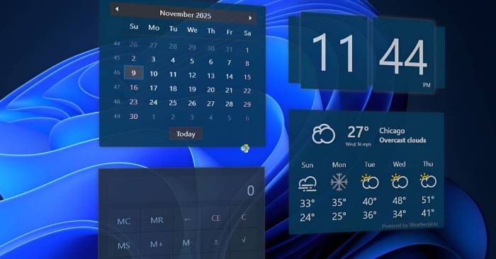Widget Launcher - QuanTriMang.com