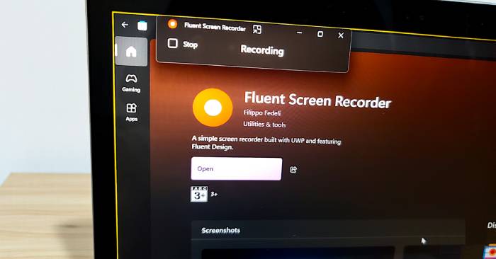 Fluent Screen Recorder - QuanTriMang.com