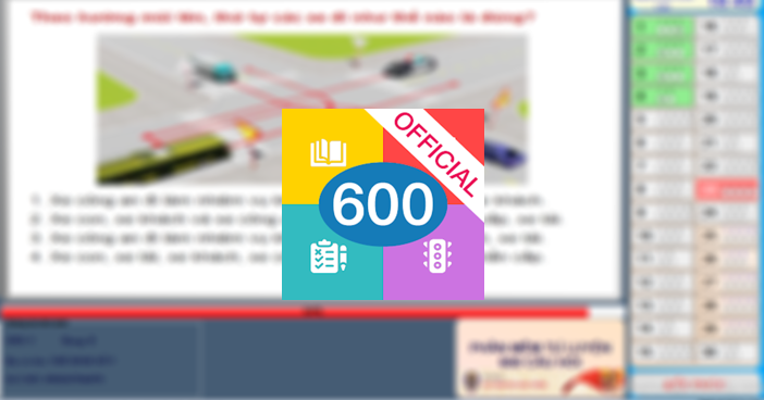 Ôn thi GPLX 600 Câu 2025 - QuanTriMang.com