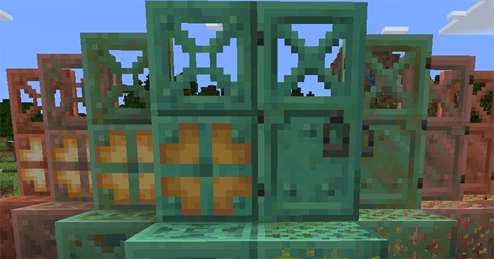 Hướng dẫn tạo cửa Đồng Minecraft - QuanTriMang.com